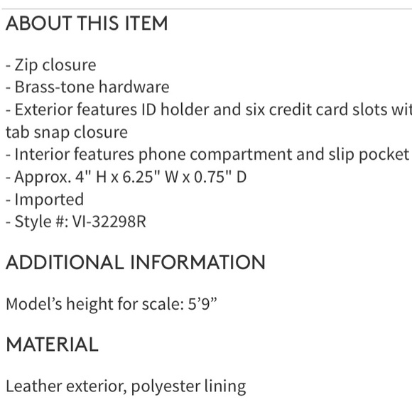HOBO | Bags | Hobo International Flash Mini Credit Card Wallet | Poshmark